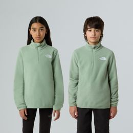 The North Face Kinder Strickfleece-Pullover, grau, Gr. L, Obermaterial: 100% Polyester, Pullover