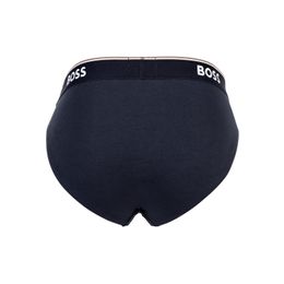 BOSS Herren Slip "Slip Briefs 3P Power 6er Pack", Gr. XXL, blau, Obermaterial: 95% Baumwolle CO. 5% Elasthan EL., Unterhosen