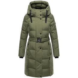 Navahoo Damen Wintermantel "Funkelteddy 14", gr&uuml;n, Gr. XXL, Obermaterial 1: 100% Polyester; Obermaterial 2: 100% Polyester; Innenfutter: 100%
