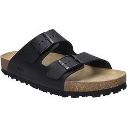 Josef Seibel Damen Sandale "Hermine 01, schwarz", Gr. 41, schwarz, Obermaterial: 100% Rindsleder Leather cow., Schuhe