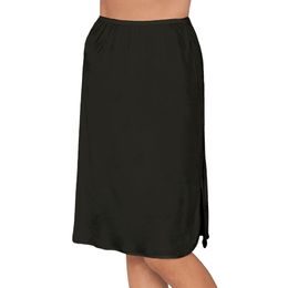 Nina von C. Damen Unterrock "Halbrock L&auml;nge 60 cm Elegance", Gr. 44, schwarz, Obermaterial: 81% Viskose CV. 19% Polyester PES., R&ouml;cke