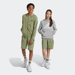 Jungen Shorts "J JAM WV CRG SH", gr&uuml;n, Gr. 176, adidas Sportswear, Obermaterial: 100% Polyamid, Hosen