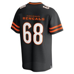 Fanatics Herren Footballtrikot "Fanatics Trikot Cincinnati Bengals Core Foundation", schwarz, Gr. XXL, 100% Polyester, Trikots