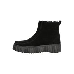 Clarks Damen Stiefel "Torhill Cozy", Gr. 41,5, schwarz, Leder, Schuhe, mit kuscheligem Futter