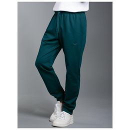 TRIGEMA Herren Sweathose "TRIGEMA Sweathose", blau, Gr. XL, 70% Baumwolle, 30% Polyester, Hosen