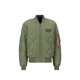 Herren Bomberjacke "MA-1 ALS", gr&uuml;n, Gr. XXL, Alpha Industries, Obermaterial: 100% Polyester; Futter: 100% Nylon, Jacken