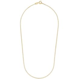 Amor Damen Collierkettchen "Panzerkettengliederung", 38, Edelstahl, B: 1,4mm, gold, Edelstahl, B:1,4mm, Halsketten
