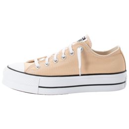 Converse Damen Sneaker "CHUCK TAYLOR ALL STAR LIFT PLATFORM", Gr. 39coastal dune, wei&szlig;, schwarz, Textil, Schuhe