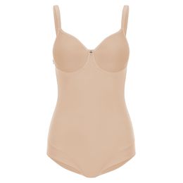 SuSa Damen Body "Spacer Body mit B&uuml;gel Catania", Gr. 75, beige, Obermaterial: 60% Polyamid PA. 25% Elasthan EL. 15% Polyester PES., Bodys