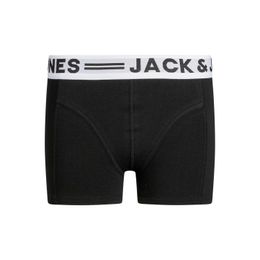 Jack & Jones JACK & JONES Jungen Boxershorts "Boxershort SENSE TRUNKS 6 PACK JNR NOOS 6er Pack", Gr. 152, bunt, Obermaterial: 95% Baumwolle CO. 5% Elasthan EL.,