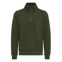 Casual Friday Herren Troyer "Troyer CFSebastian", gr&uuml;n, Gr. M, Obermaterial: 80% Viskose CV. 13% Polyester PES. 7% Elasthan EL., Pullover