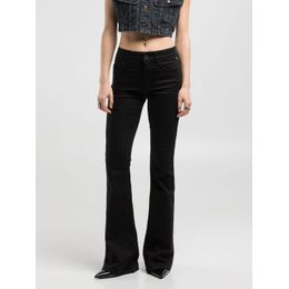 Replay Damen 5-Pocket-Jeans "JOELLA", schwarz, Gr. 27, unifarben, Denim/Jeans, Obermaterial: 80% Baumwolle, 10% Lyocell, 8% Elastomultiester, 2%