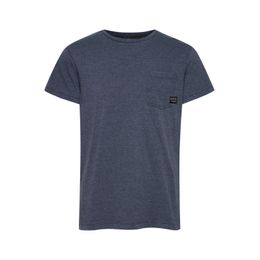 11 Project Herren T-Shirt "T-Shirt PRLewi", blau, Gr. L, Obermaterial: 60% Baumwolle CO. 40% Polyester PES., Shirts