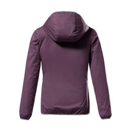 Killtec M&auml;dchen Funktionsjacke "KOS 164 GRLS JCKT", lila, Gr. 116, Oberstoff: 100% Polyester, Jacken, Ultraleichte, wasserabweisende M&auml;dchenjacke,