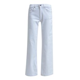 Smith & Soul SMITH & SOUL Damen Weite Jeans, wei&szlig;, Gr. 34, unifarben, Denim/Jeans, Material: 92% Baumwolle, 6% Elastomultiester, 2% Elasthan, Jeans