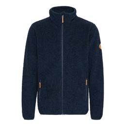 North Bend Herren Fleecejacke "Fleecejacke NBSteve M", blau, Gr. XL, unifarben, Obermaterial: 100% Polyester PES., Jacken
