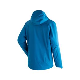 Maier Sports Herren Outdoorjacke "Solo Tipo M", blau, Gr. 56, 100% Polyester (recycled), Jacken, Herren Jacke, atmungsaktiv wasserdicht, Regenjacke