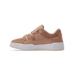 DC Shoes Damen Sneaker "Construct", Gr. 5, braun, Obermaterial:54.6% Leder, 20.9% Synthetikmaterial, 25.5% Polyester., Schuhe
