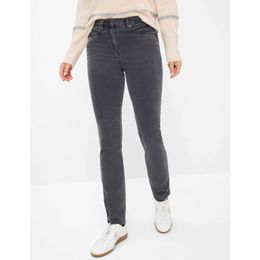 Damen 5-Pocket-Jeans "Style LUCA", grau, Gr. 23, RAPHAELA BY Brax, Denim/Jeans, 50% Baumwolle, 40% Lyocell, 7% Elastomultiester, 3% Elasthan, Jeans