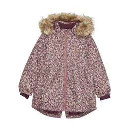Minymo M&auml;dchen Winterjacke "Winterjacke MISnow", lila, Casual, Gr. 140, Obermaterial: 100% Polyester PES., Jacken