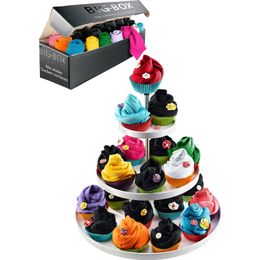 GO IN Damen Basicsocken, Gr. 39, bunt, Baumwolle, Baumwollmischung, Elasthan, Polyamid, unifarben, Socken, in der gro&szlig;en Big-Box