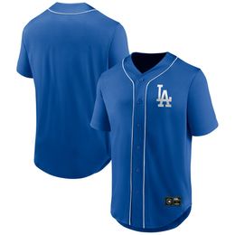 Fanatics Herren Baseballtrikot "Fanatics Trikot Los Angeles Dodgers Core Foundation", blau, Gr. XL, 100% Polyester, Trikots