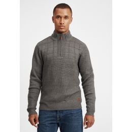 Blend Herren Troyer "Troyer BHOstuta", grau, Gr. S, Obermaterial: 100% Polyacryl PAN., Pullover