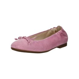Gabor COMFORT Damen Ballerina "Gabor Comfort Ballerinas Veloursleder", Gr. 39, rosa, Veloursleder, Schuhe