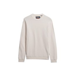 Superdry Herren Sweatshirt "Strickpullover Cotton Texture Jumper", wei&szlig;, Gr. XXXL, Obermaterial: 100% Baumwolle CO., Sweatshirts