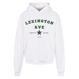 F4NT4STIC Herren Kapuzenpullover "Lexington Ave OVERSIZE HOODIE", wei&szlig;, Gr. L, Obermaterial: 100% Baumwolle, Pullover, Print