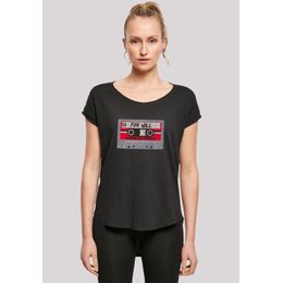 F4NT4STIC Damen T-Shirt "Stranger Things Cassette For Will"schwarz, Gr. XL, Obermaterial: 100% Baumwolle, Shirts, Premium Qualit&auml;t