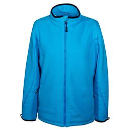 DEPROC Active Damen Fleecejacke "CAMBLY Lady", blau, Gr. 38, 100% Polyester, Jacken, mit Teddy-Fleece, auch in Gro&szlig;en Gr&ouml;&szlig;en erh&auml;ltlich