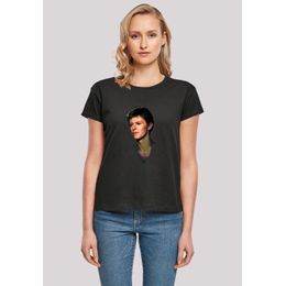 F4NT4STIC Damen T-Shirt "TV Times Pop Star David Bowie 1977", schwarz, Gr. M, Obermaterial: 100% Baumwolle, Shirts, Premium Qualit&auml;t