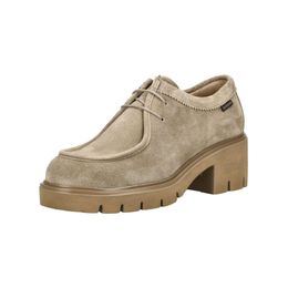 Nero Giardini Damen Schn&uuml;rpumps "Nero Giardini Pumps Veloursleder", Gr. 39, beige, Veloursleder, Schuhe
