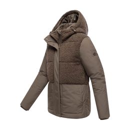 Marikoo Damen Winterjacke "Sheeta", braun, Gr. XL, Obermaterial: 100% Polyester. Futter: 100% Polyester. Wattierung: 100% Polyester. &Auml;rmelfutter: