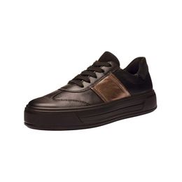 Ara Damen Sneaker "Ara Sneaker Glattleder", Gr. 41, schwarz, Glattleder, Schuhe