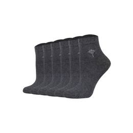 JOOP! JOOP Damen Sneakersocken "Socken Women for your daily glam cotton Socks 6p 6er Pack", Gr. 35, grau, Obermaterial: 87% Baumwolle CO. 10% Polyamid PA.