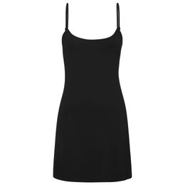 Lascana Damen Unterkleid, Gr. 36, schwarz, Obermaterial: 77% Polyamid, 23% Elasthan, unifarben, Basic, Kleider, aus elastischer Microfaser-Qualit&auml;t