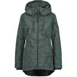 alife and kickin ALIFE & KICKIN Damen Winterjacke "Damen LilouAK B", gr&uuml;n, Gr. S, 100% Polyester, Jacken