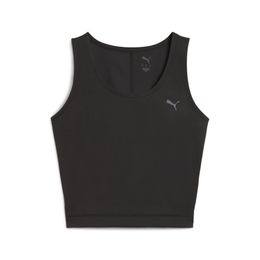 Puma Damen Trainingsshirt "CLOUDSPUN Twist Tanktop Damen"schwarz, Gr. M, Obermaterial: 85% Polyester, 15% Elasthan, Shirts