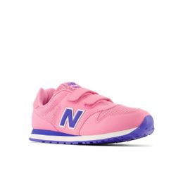 New Balance Jungen Sneaker "GV500", Gr. 39signal pink, Synthetik, Textil, Schuhe
