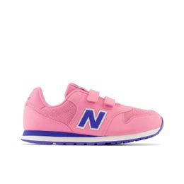 New Balance Jungen Sneaker "GV500", Gr. 39signal pink, Synthetik, Textil, Schuhe