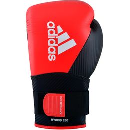 Boxhandschuhe "Adidas Hybrid 250 Duo Lace", 12 12, rot, adidas Performance, Boxhandschuhe