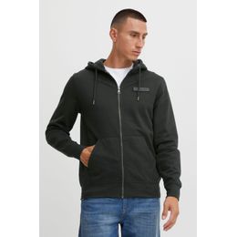 11 Project Herren Funktions-Kapuzensweatjacke "Strickjacke PRSidney", schwarz, Gr. L, Obermaterial: 50% Baumwolle CO. 50% Polyester PES., Strickjacken