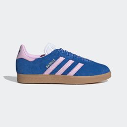 Damen Sneaker "GAZELLE", adidas originals, Gr. 38, blau, Leder, Synthetik, Schuhe