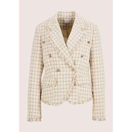 Madeleine Mode MADELEINE Damen Jackenblazer "Blazer Blazer", grün, Gr. 42, Obermaterial: 60% Polyester PES. 40% Baumwolle CO., Blazer