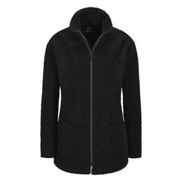 GOLDNER Damen Blouson "Kurzgröße Teddy Jacke mit Stehkragen", schwarz, Gr. 20, Obermaterial: 100% Polyester PES., Jacken