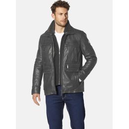 Babista Herren Lederjacke "Lederjacke CLASSUTTI", grau, Gr. 50, Obermaterial: 100% Lammleder LEL., Jacken
