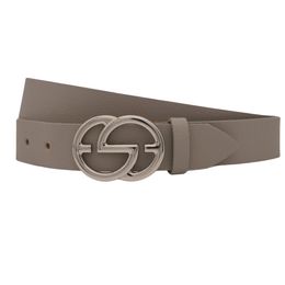 AnnaMatoni Damen Lederg&uuml;rtel "AnnaMatoni Lederg&uuml;rtel Eno Lederg&uuml;rtel Eno", beige, Gr. 115, 100% Leder, G&uuml;rtel