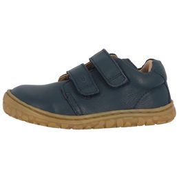 Lurchi Kinder Barfu&szlig;schuh "Noah Barefoot", Gr. 25, blau, Nappaleder, Schuhe, Klettschuh mit weichem Schaftrand, Gr&ouml;&szlig;enschablone zum Download